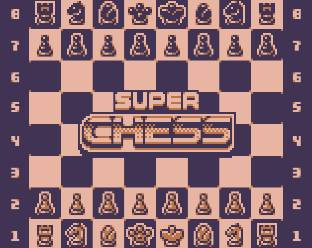 Super Chess - Gameboy chess asset pack by Roupiks