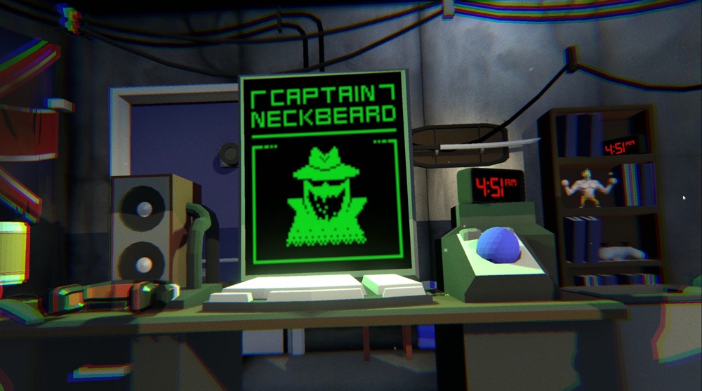 Captain Neckbeard (Team Gumdrop) by jontrongamejam