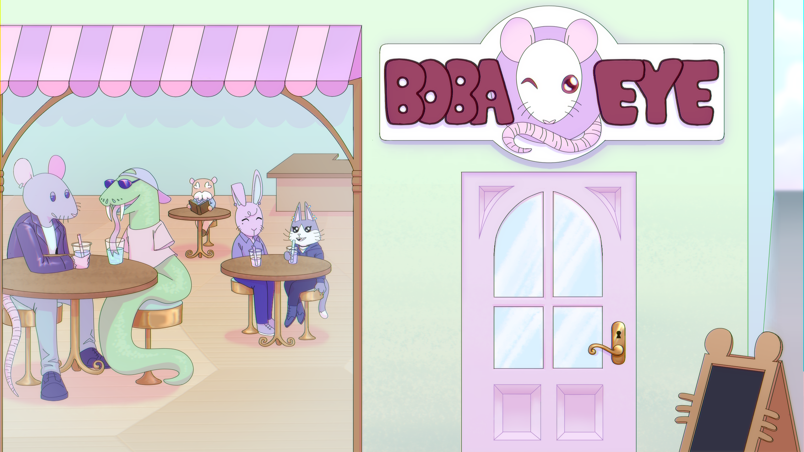 Boba Eye (Web Test 1) by PurpleML