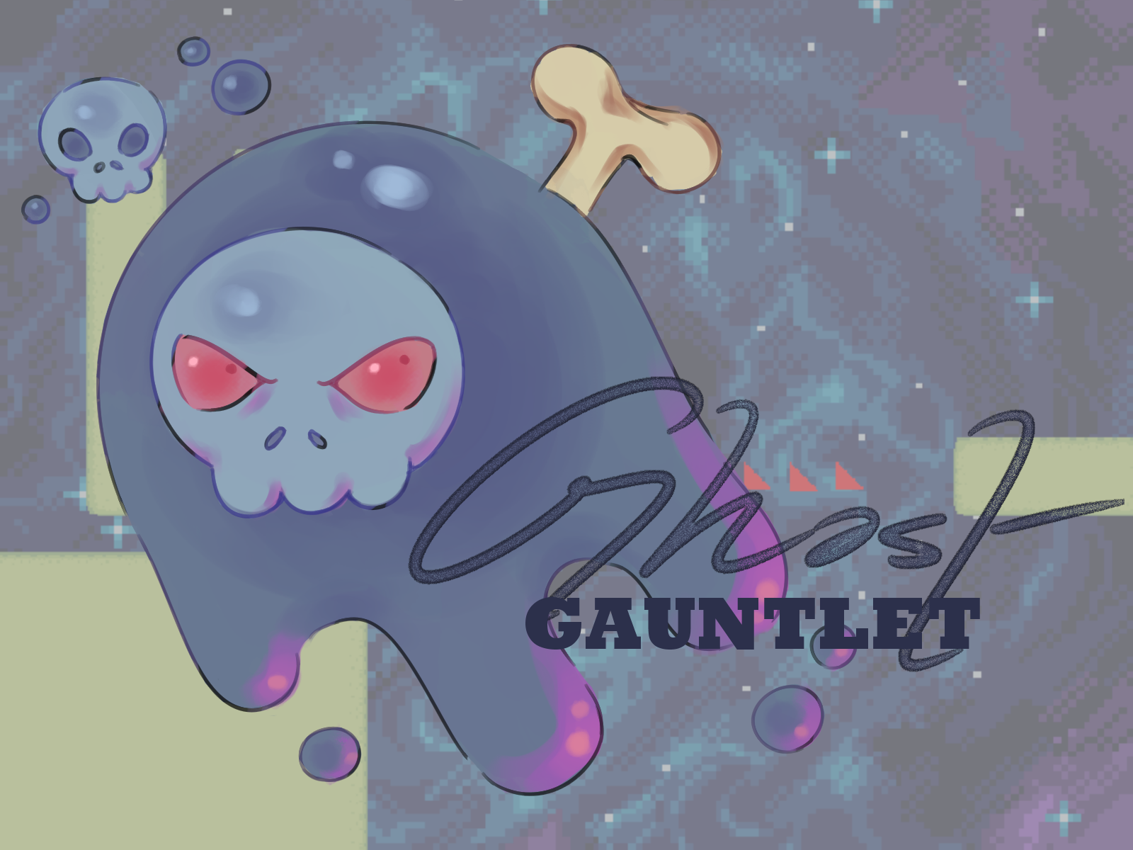 Ghost Gauntlet by sofi