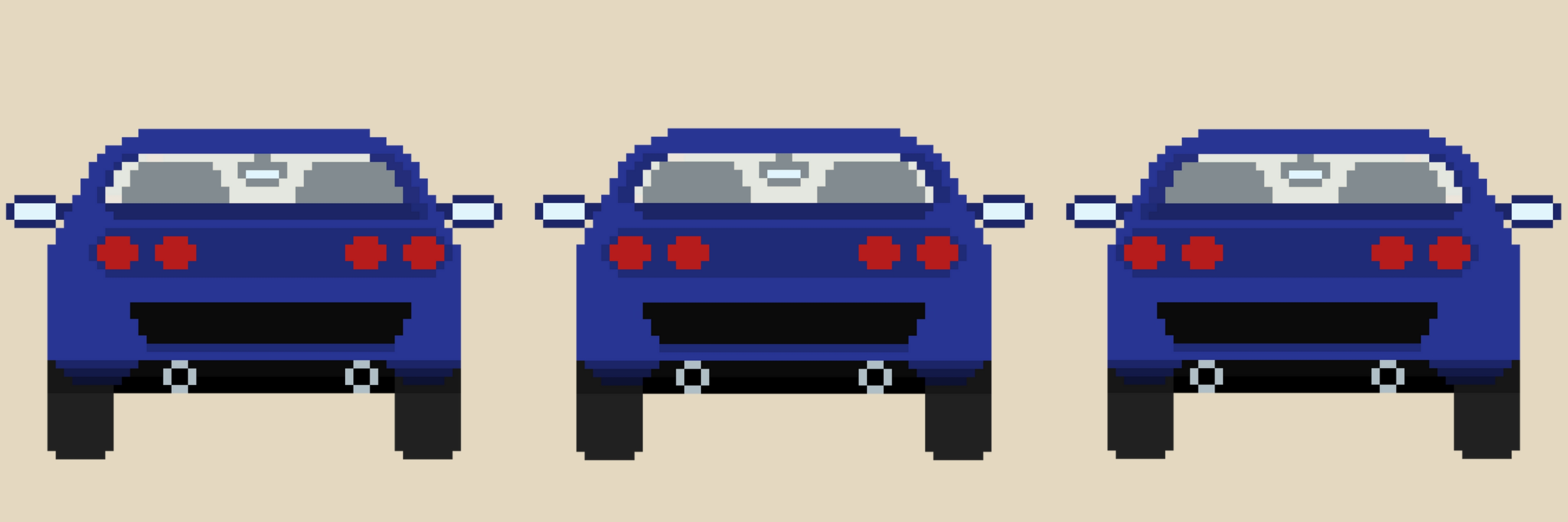 Free Kei Cars Sprites Pack #1 (3 Cars 64x64) by Pay 'n' Sprite