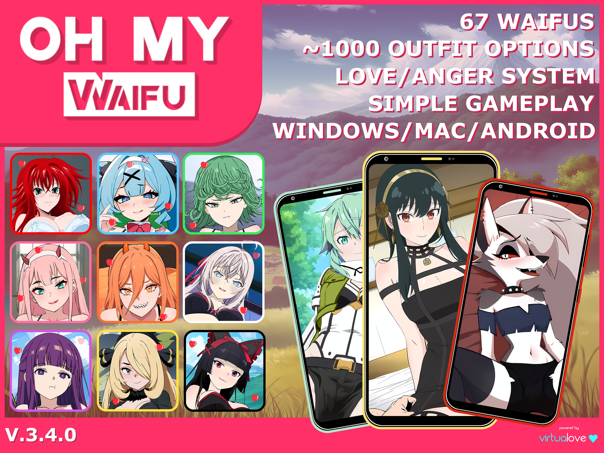 [CROSS-PROMO] OH MY WAIFU - PLAY WITH YOUR FAVORITE WAIFUS! - Harem Fantasy | NEW DEMO BUILD by ...