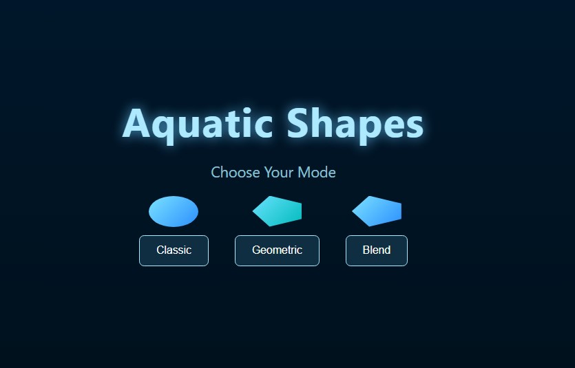Aquatic Shapes by ArcaneBinary