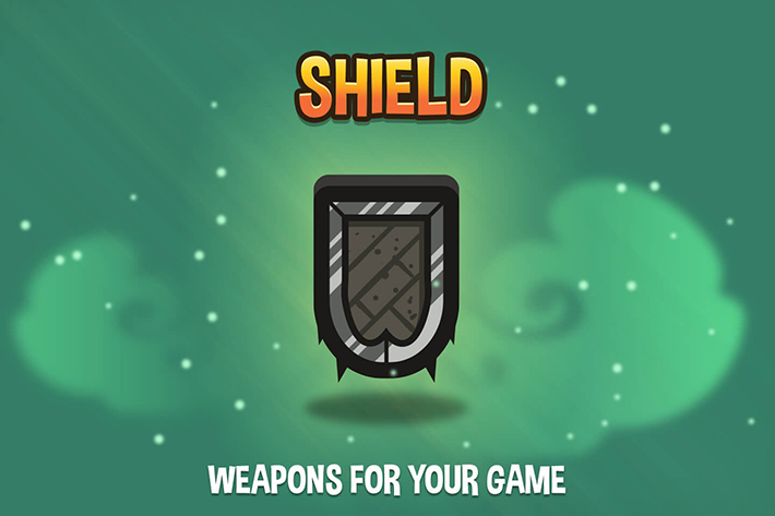 Free Shield 2D Items Pack by Free Game Assets (GUI, Sprite, Tilesets)