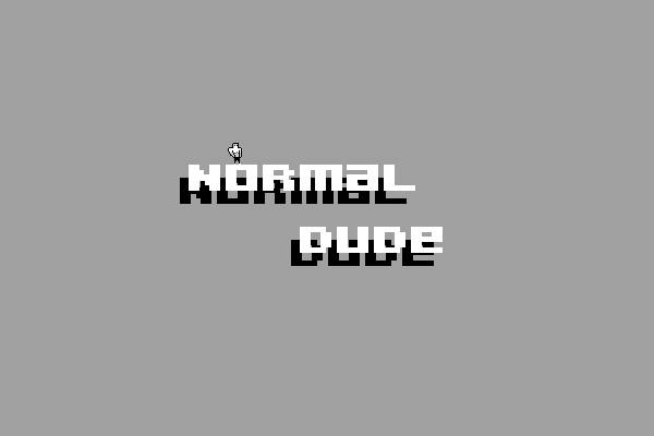 Normal Dude by Random_du-de