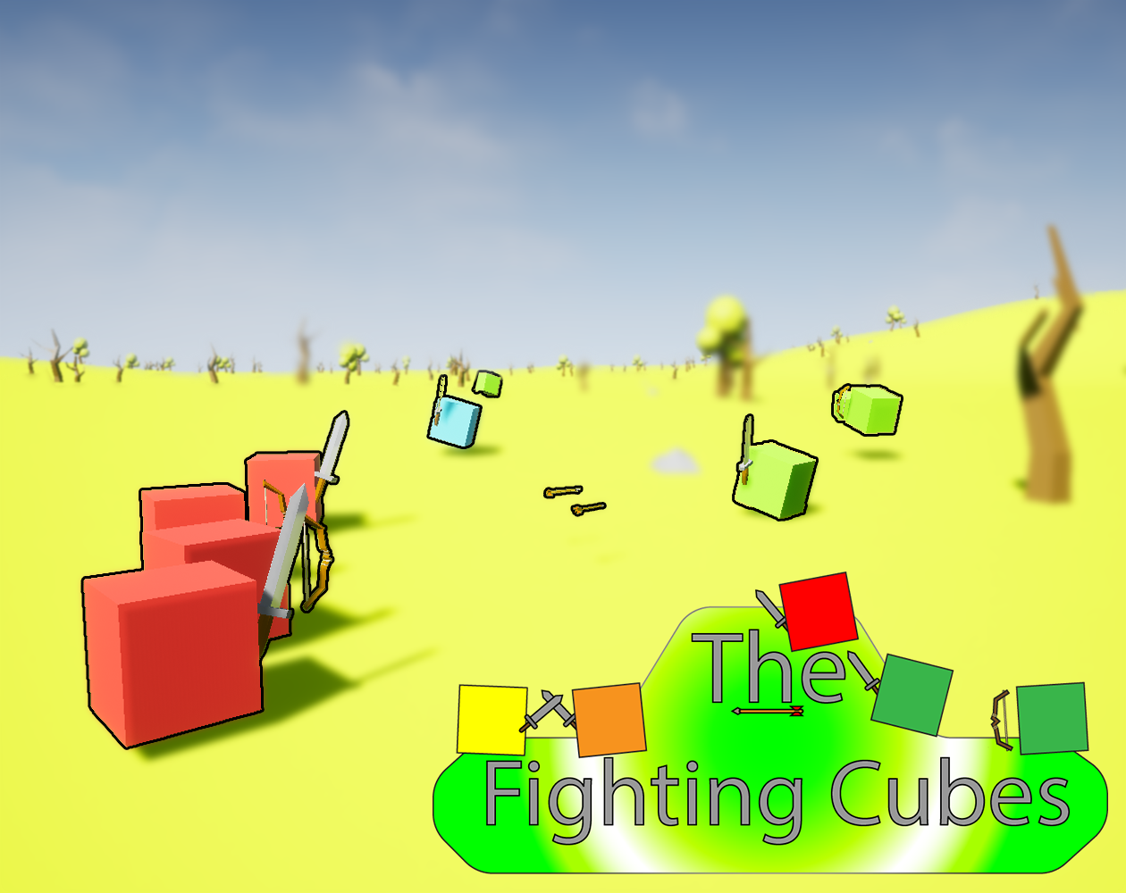 The Fighting Cubes by CodyWolf