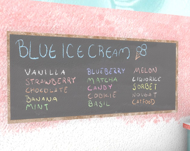 Blue Ice Cream by Zhamul, Miranda