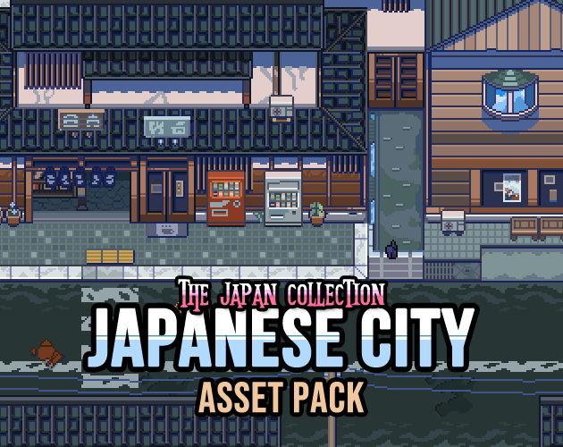 The Japan Collection: Japanese City by GuttyKreum