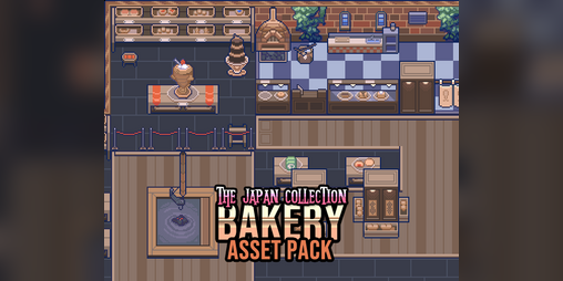 The Japan Collection: Bakery Interior Game Assets by GuttyKreum