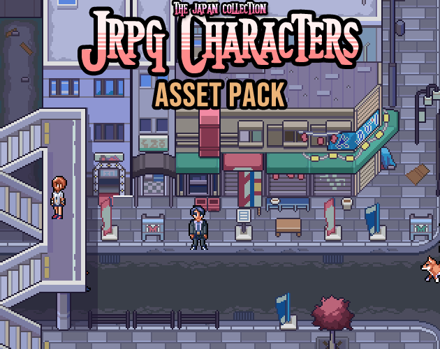 The Japan Collection: JRPG Characters Pack by GuttyKreum