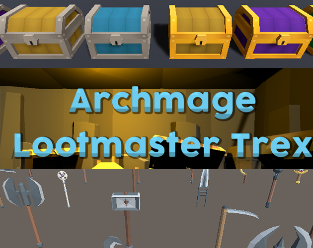 Archmage Lootmaster Trex by Rhiojin