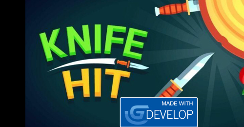 GDevelop Knife Hit Template by Gem Dev