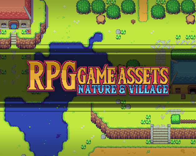 Nature & Village RPG Game Assets by Freidenker01