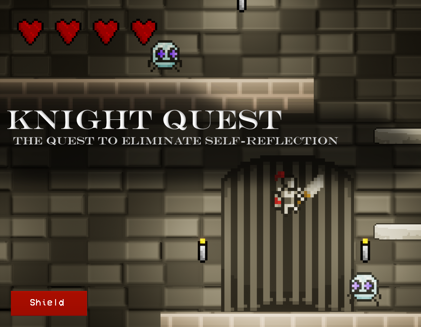 Knight Quest: The Quest to Eliminate Self-Reflection by Viktor Scerbak