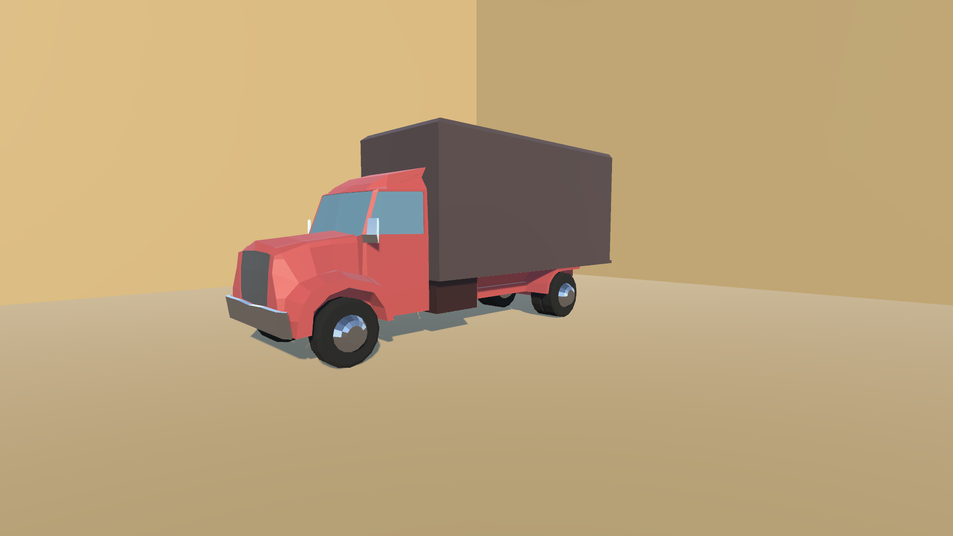 Simple Low Poly Truck by iKabyLake30