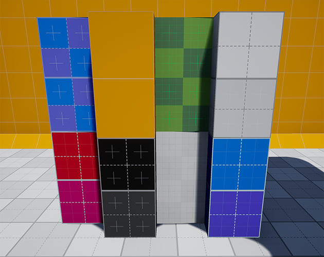 Dn2's UE4 Prototype Materials Plug-in (Content Only) by Dn2