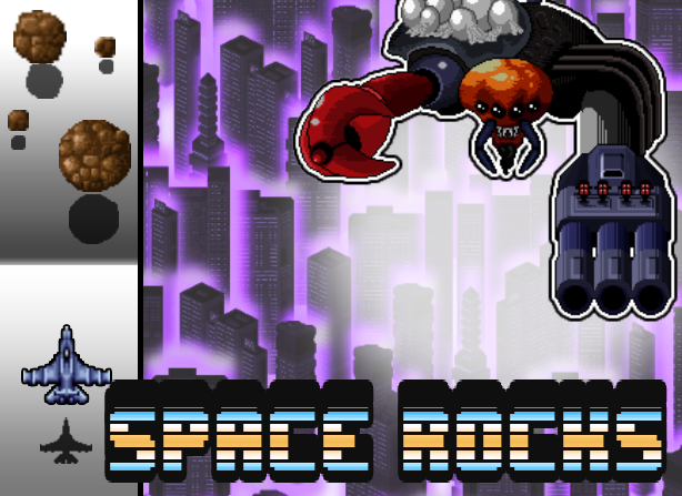 Space Rocks by jonsilva