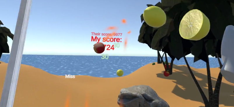 Multiplayer VR Exergame by G1P6