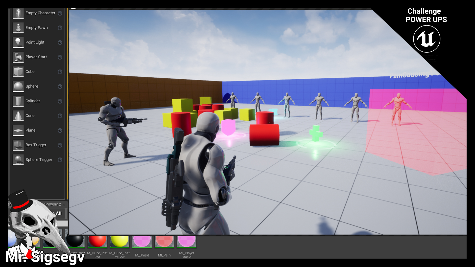 Power Ups Challenge: C++/Blueprints by Mr. Sigsegv