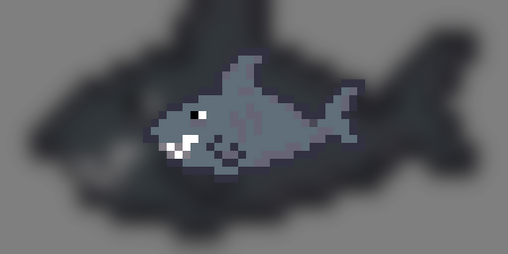 32x32 Animated Shark Sprite by Sergeant_Slash