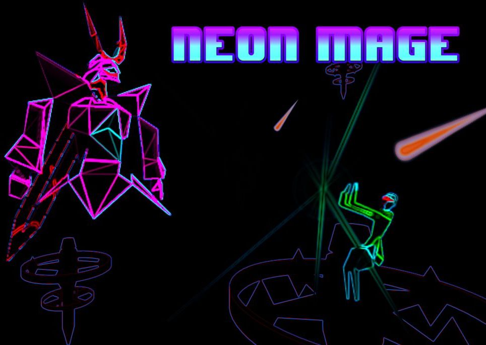 Neon Mage by NeonSamuraiStudio