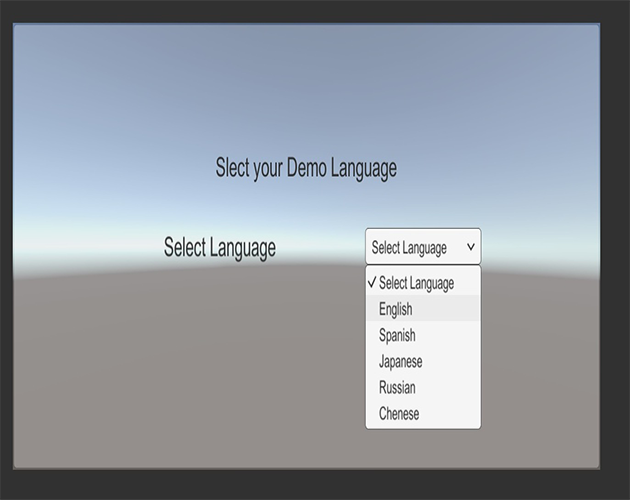 Language Selector for game in Unity/Json by The Straight up technologies