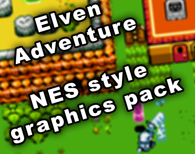 Elven Adventure NES Style Graphics Pack by Programancer