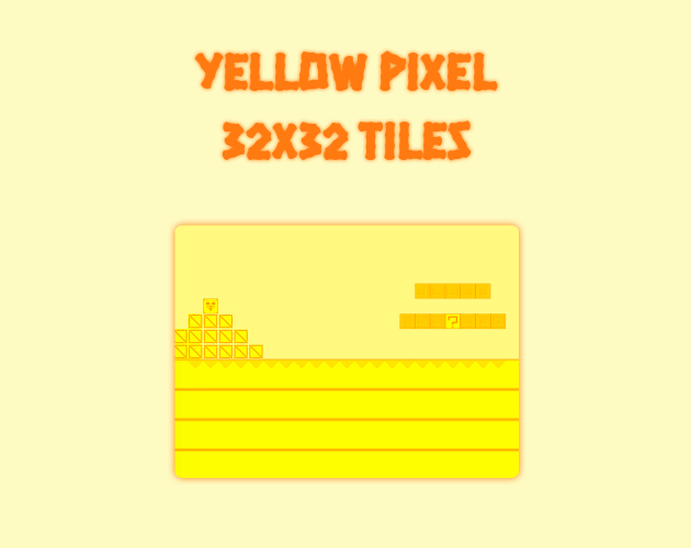 Yellow Pixel 32x32 Tiles by Yellow Pixel