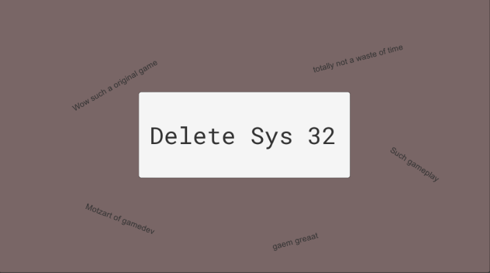 DeletingSys32 by brrrr