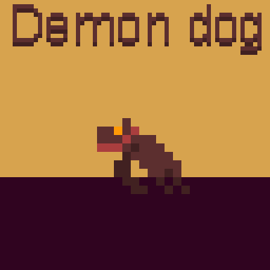Mini Demon dog by Pincholinco