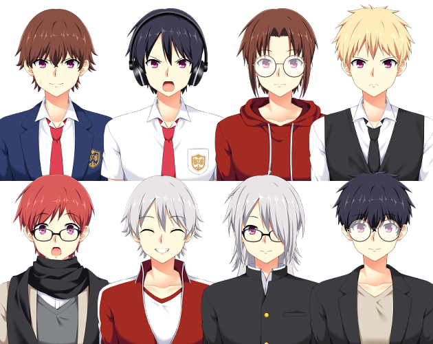 Comments 43 to 4 of 43 - Male Character Sprite for Visual Novel by sutemo