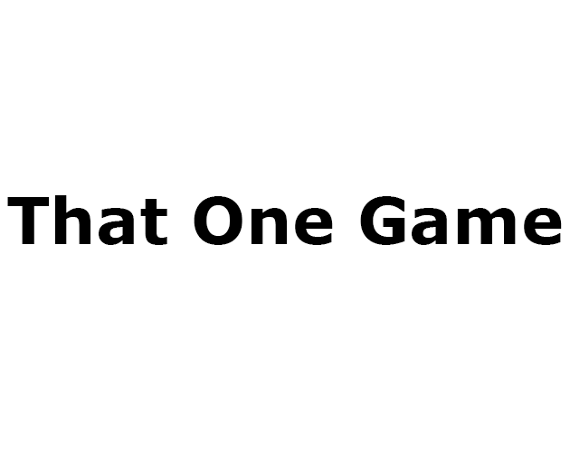 That One Game by James Leske
