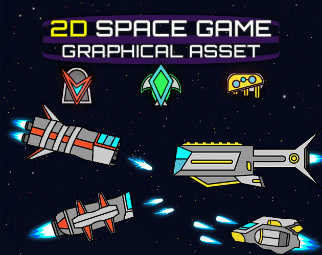 FREE 2D Space Game [Pack] by gishadev
