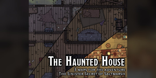 The Haunted House Map Pack by Franz Warm