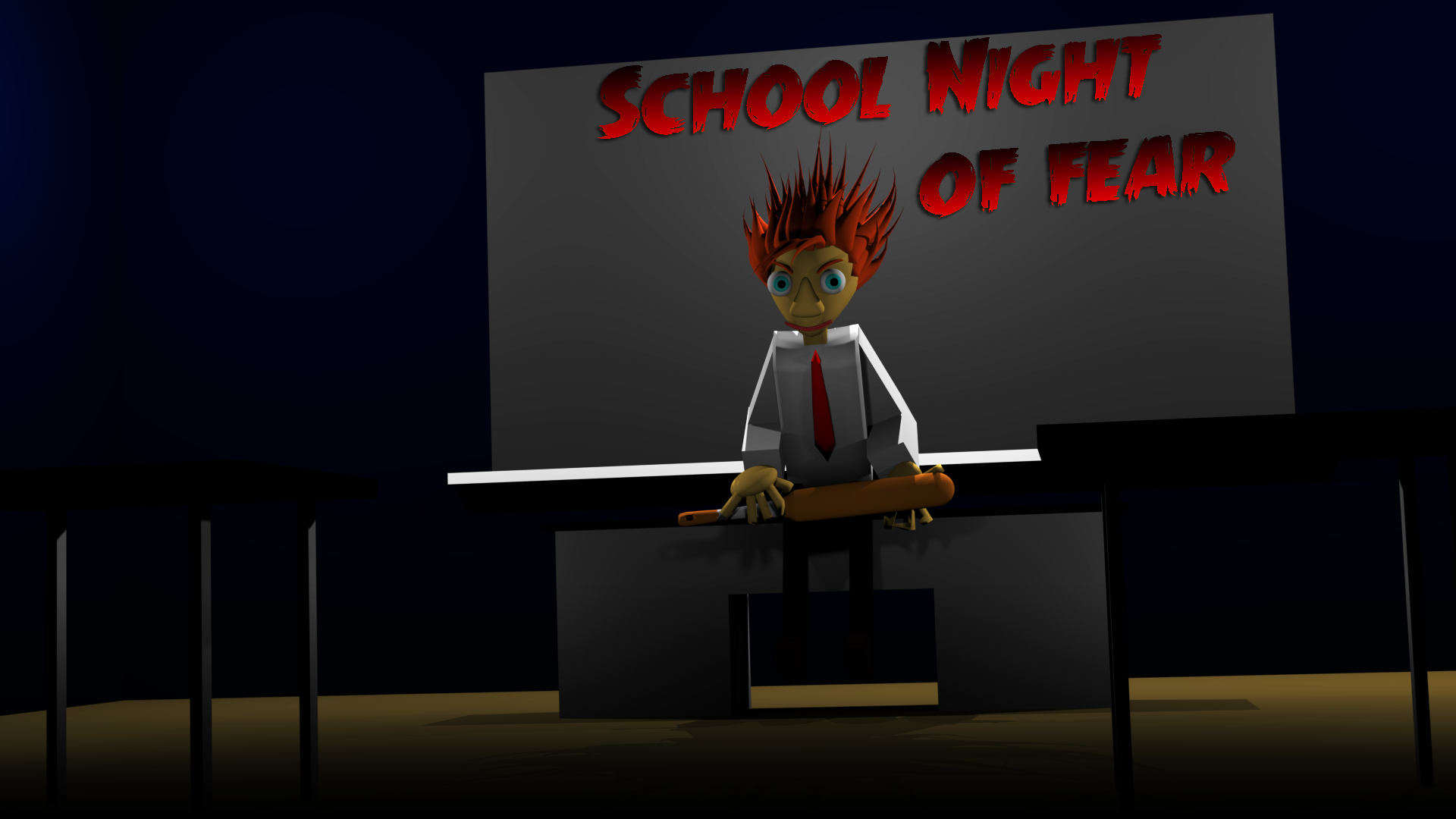 School Night of Fear by crayontronic10