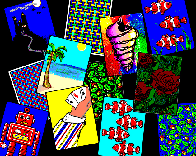 Microsoft Solitaire's Artwork: Revisited by kid marscat