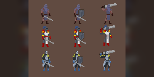 Knights Pack by LuizMelo