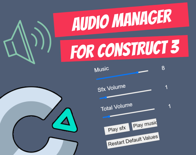 Construct 3 Audio Manager by Relixes