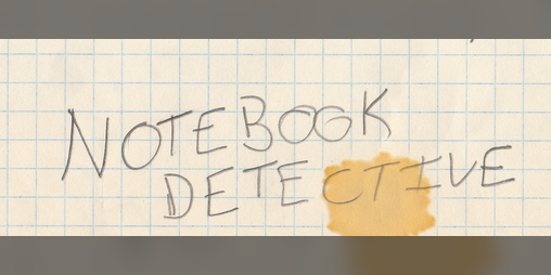 Notebook Detective by PeronJames