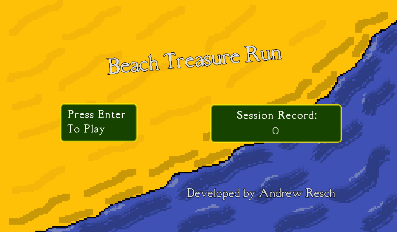 Beachtreasurerun By Reschaj