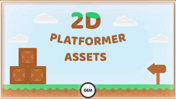 2d Platformer Assets (1) by Gem Dev