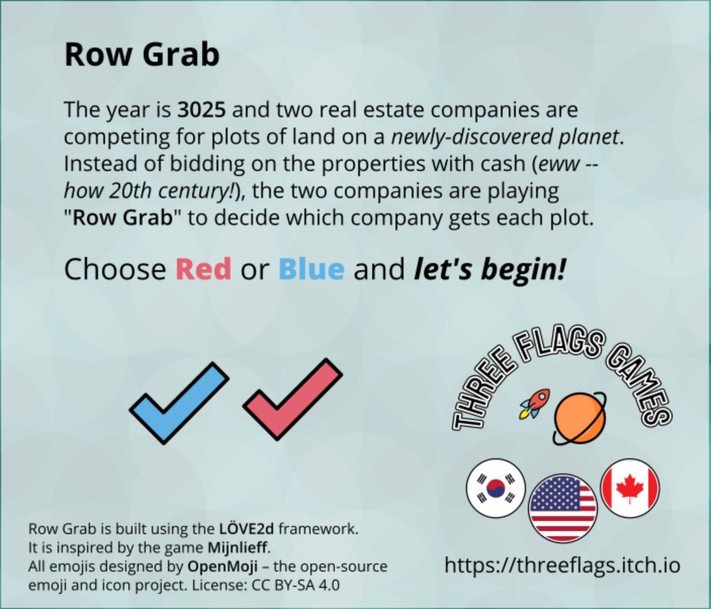 Row Grab by Three Flags Games