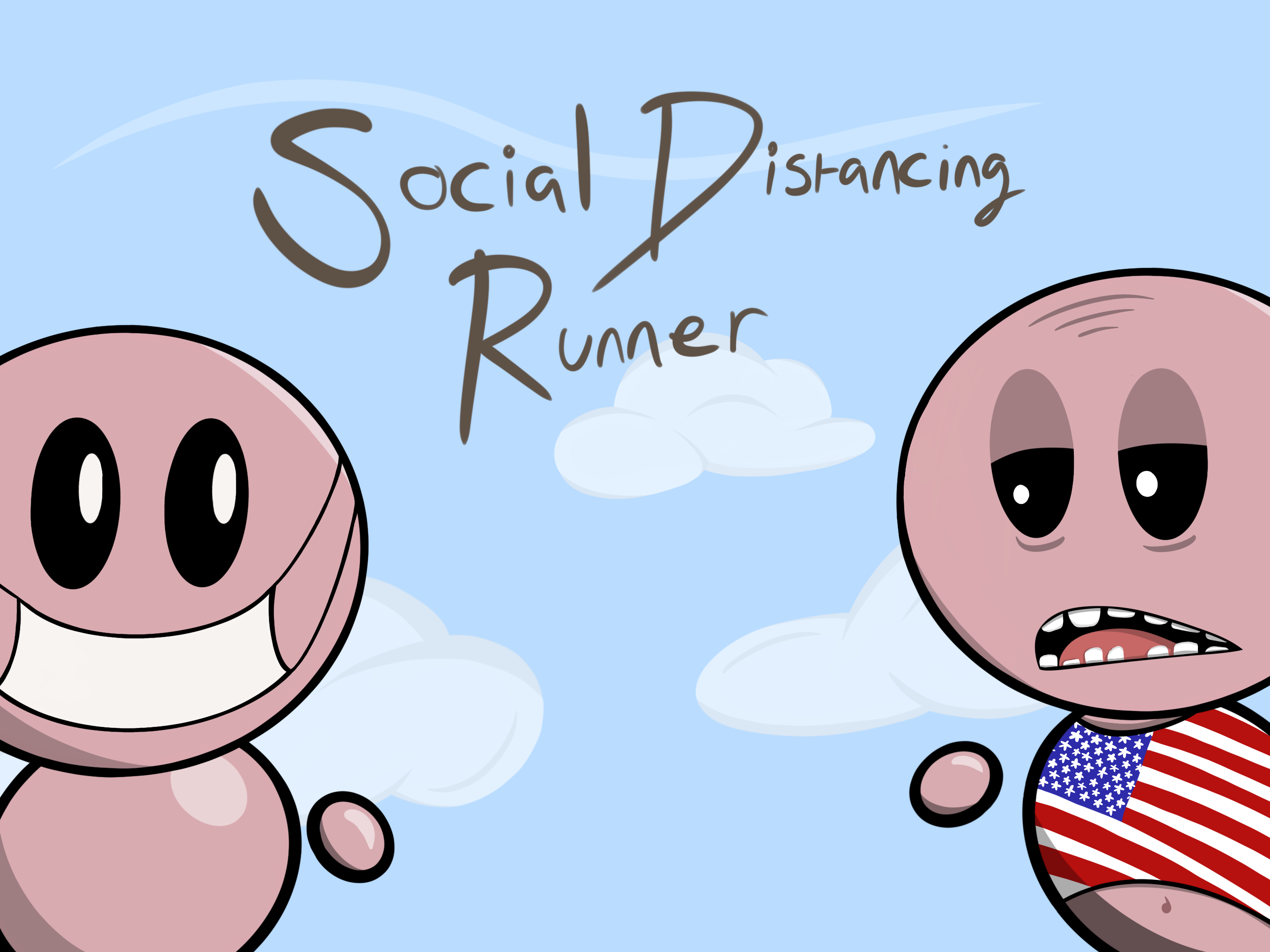 Social Distancing Runner by RobTheFiveNine