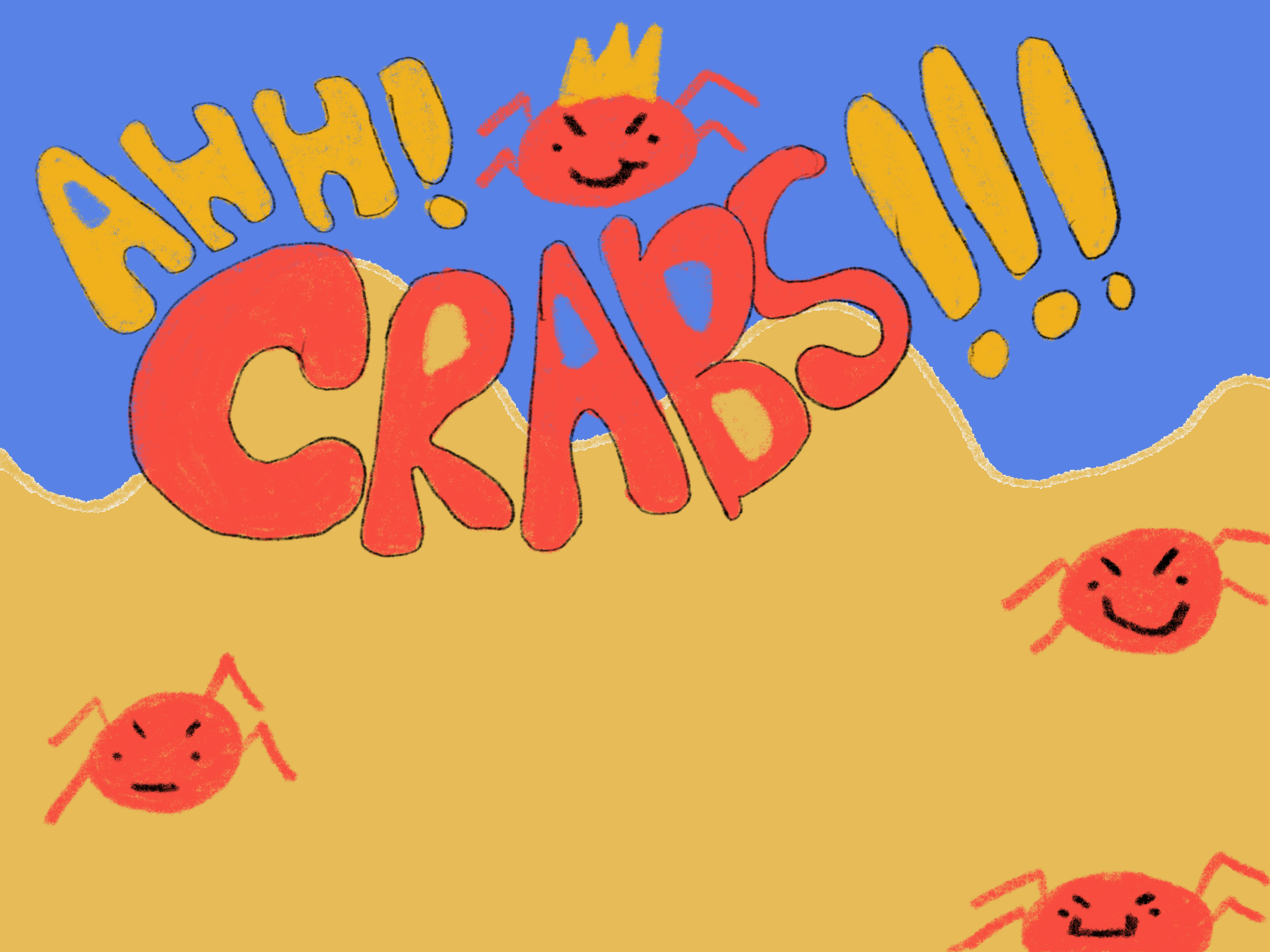 Ahh, Crabs! by tinyjefe