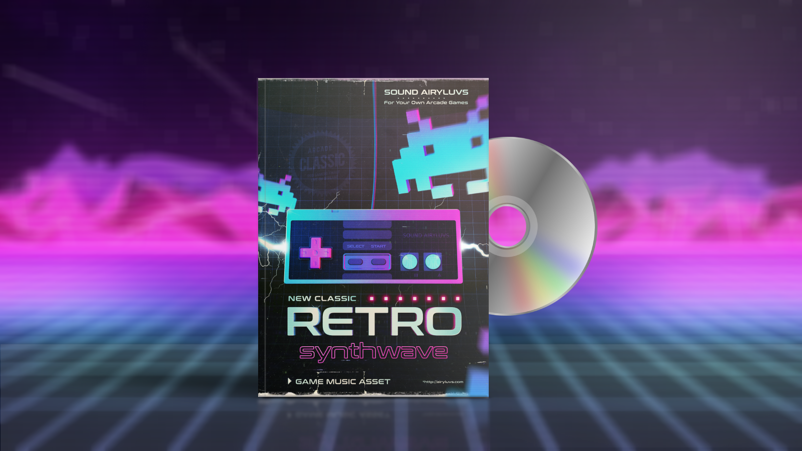New Classic Retro Synthwave Game Music by SOUND AIRYLUVS