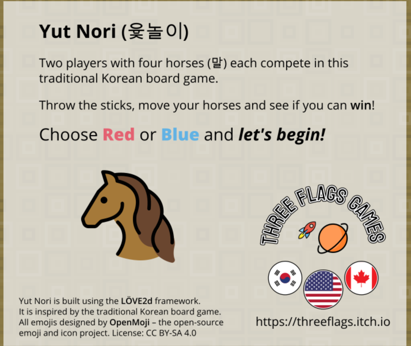 Yut by Three Flags Games