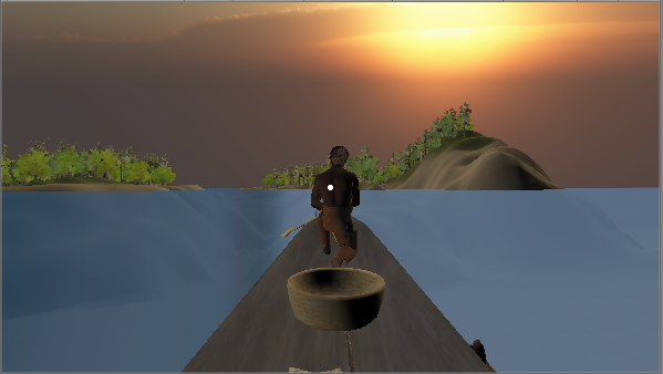 StoneAge mobile VR fishing experience by ThaseonGames