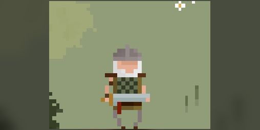 Free 2D Pixel Art Warrior / Swordsman Character Sprites by pellaore
