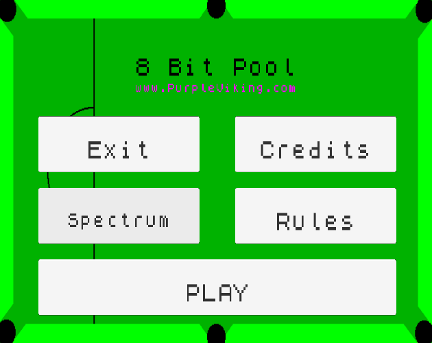8 Bit Pool by PurpleViking