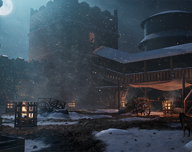 Winterfell by adamw3d